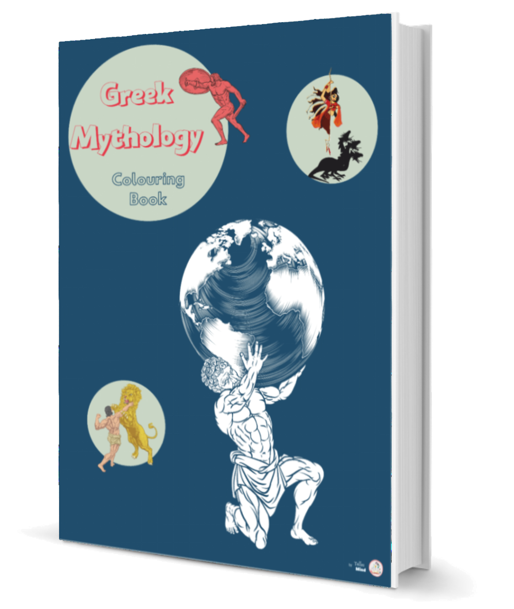 Greek Mythology - Colouring Book – Tellus Mind